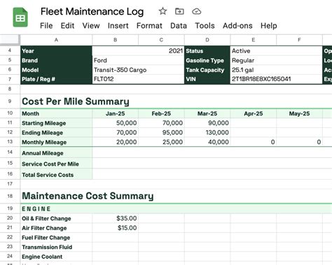 Garden Maintenance Schedule Excel Template Fasci Garden