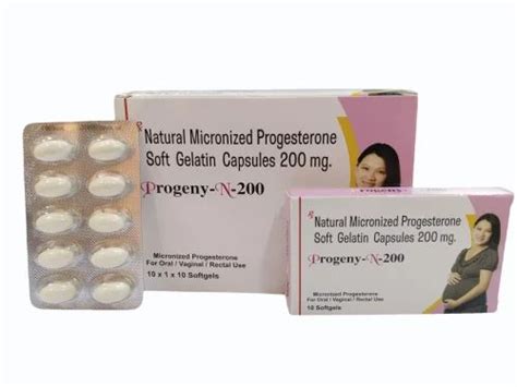 Prog N 200mg Capsule At Best Price In Nagpur By Mitec Integrated Id
