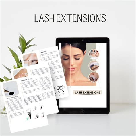 Lash Manual Eyelash Extensions Training Manual Lash Extensions Guide