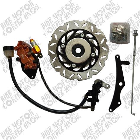 Bike Motor Cortez Hnos Disco Freno Completo Posterior Suzuki Ax100