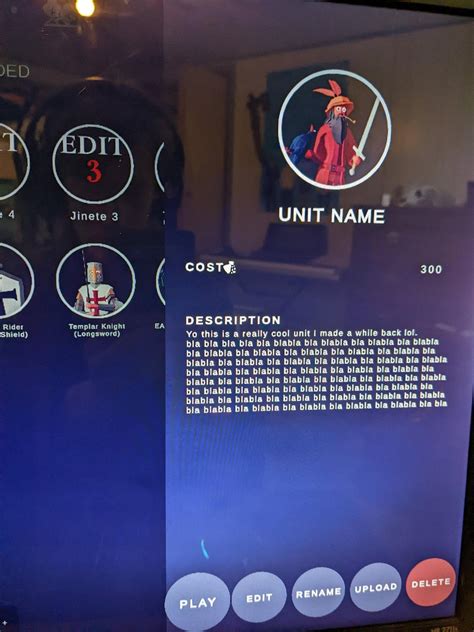 I Cant Delete This Random Unit Explanation In Comments R