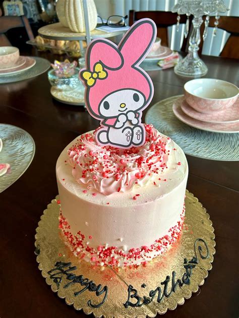 My Melody Birthday Cake Sanrio