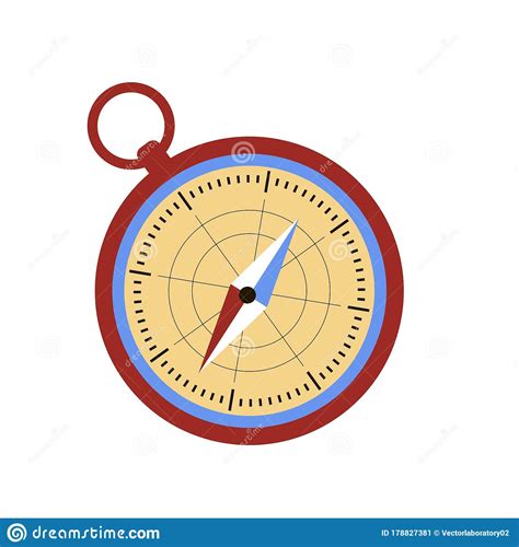 Compass Icon In Trendy Flat Style Vector Illustration Eps 10 Stock