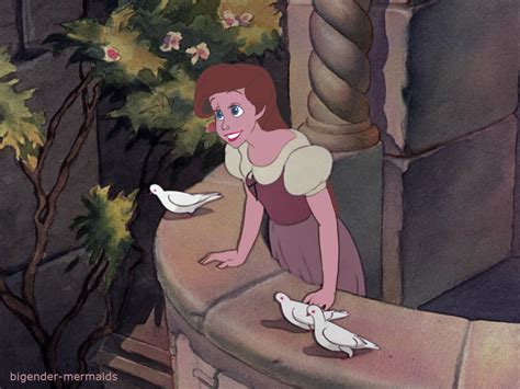 Ariel As Snow White By Aleahdani On Deviantart