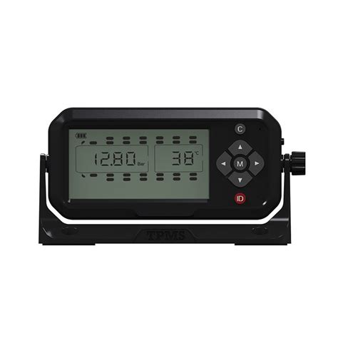Rf Wireless Tire Pressure Monitoring System Twelve Sensors 120psi Freescale Chip Truck Tpms