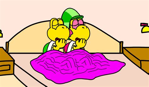 Koopa Troopa And Kylie Koopa Is Sleepy By Sandi130201 On Deviantart