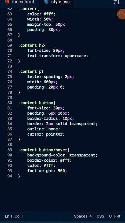 How To Create A Simple Anime Website Using Html Css And Js Using Spck