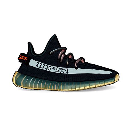 Download Yeezy Carbon Black Footwear Png Uff24