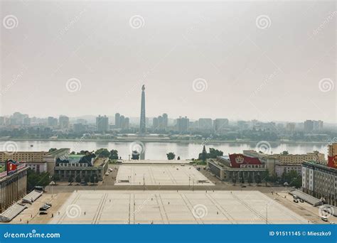 Tower Of The Juche Idea Editorial Image Image Of Cultural 91511145