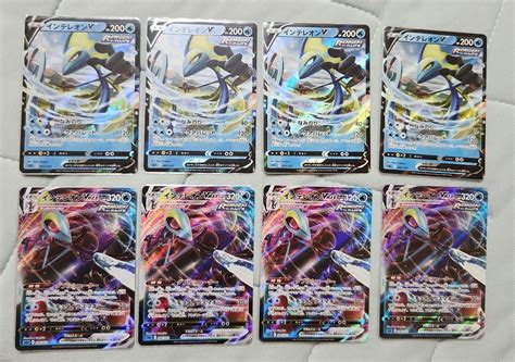 【中古】ポケモンカード インテレオン まとめ売り 8枚 メルカリ