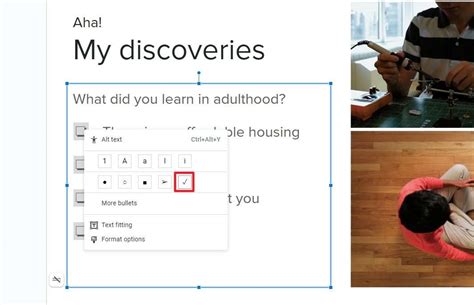 How To Insert Checkboxes In Google Slides Vegaslide
