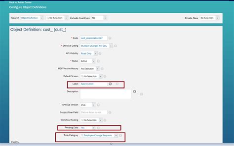 Employee Central Custom Mdf Object Creation
