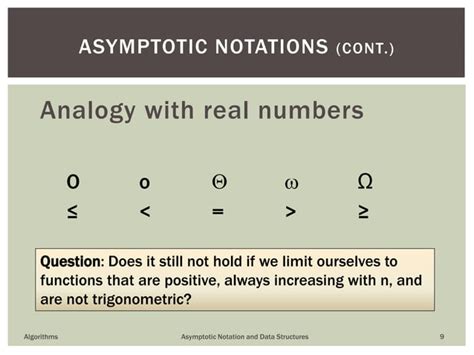 Asymptotic Notation And Data Structures Ppt
