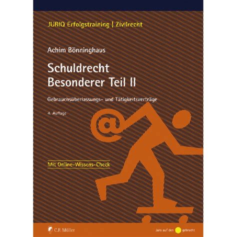 Schuldrecht Besonderer Teil II Bönninghaus Auflage