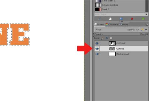 How To Outline Text In Gimp Tech Lounge