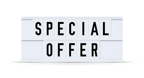 빈티지 라이트 박스에 특수 제공 텍스트 벡터 일러스트레이션 3차원 형태에 대한 스톡 벡터 아트 및 기타 이미지 3차원 형태 계절 광고 Istock