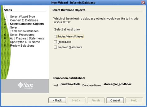 Creating A New Informix Otd Developing Otds For Database Adapters
