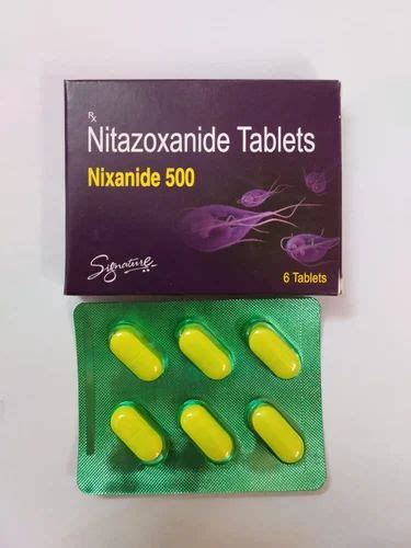 Nitazoxanide 500mg Tablets At Rs 95stripe Fetri Nagpur Id