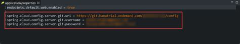 centralized configuration of spring boot applicati sap community