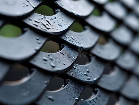 Metal Mesh Structure A Geometric Pattern Of Strength And Precision Stock Illustration