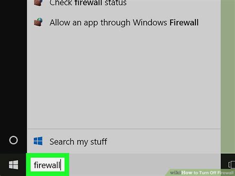 Ways To Turn Off Firewall WikiHow