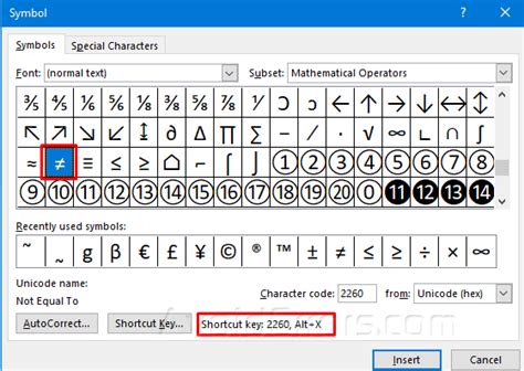 How To Insert Symbol With A Keyboard Shortcut In MS Word AvoidErrors