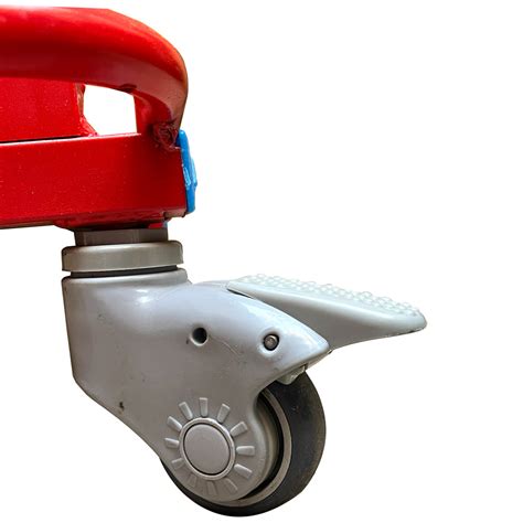 ترالی اورژانس فلزی چهار کشو بزرگ فروشگاه تجهیزات پزشکی طب جا