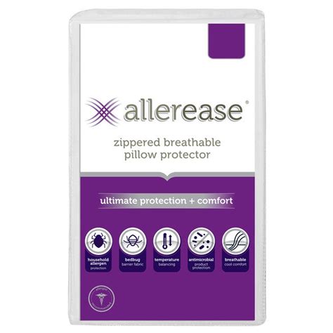 Simple Allerease Ultimate Pillow Protector 4422629 Brylane Home