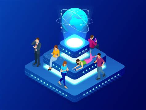 Networkinginternet Concept Stock Illustration Illustration Of