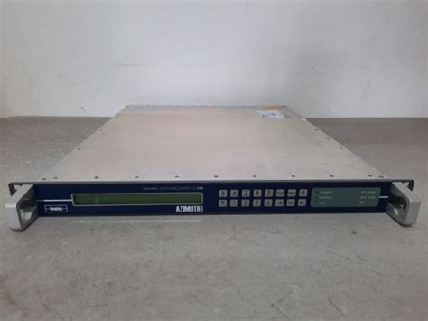 Universal Swicthing System Az200 Switching Modulator L Band Newtec