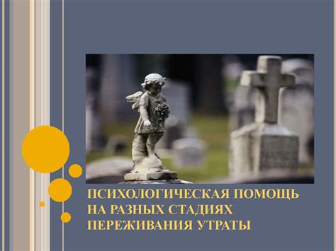 психология горя - презентация онлайн