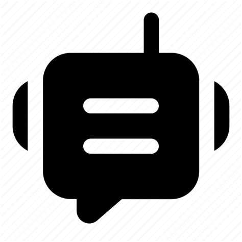 Chatbot Dialog System Assistant Virtual Chat Future Icon