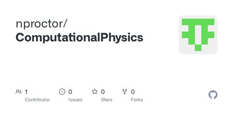Github Nproctorcomputationalphysics