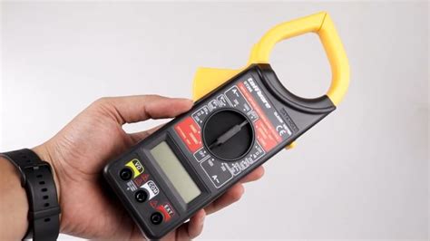 Cod Alat Ukur Tang Ampere Multimeter Multitester Pengukur Tegangan Arus Listrik Ac Dc Digital