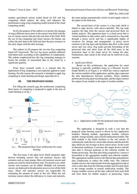 Solution Design And Simulation Of Fog Computing Model For Smart