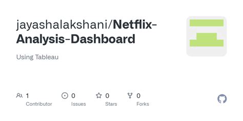 GitHub Jayashalakshani Netflix Analysis Dashboard Using Tableau