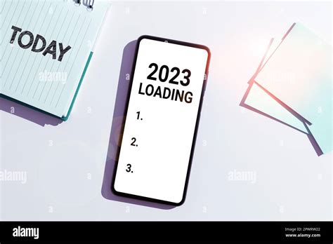 Handwriting Text 2023 Loading Internet Concept Advertising The Upcoming Year Forecasting The