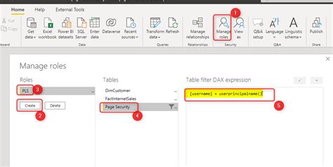 page level security workaround in power bi radacad