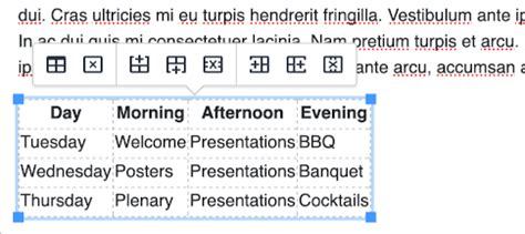 Article Tables Joomla Documentation