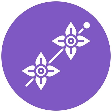 Premium Vector Delphinium Vector Illustration Style