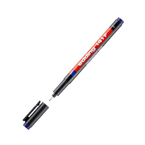 Edding F Permanent Pen Blau
