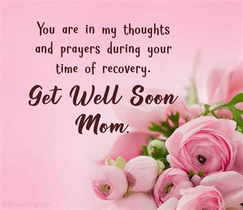 Heartfelt Get Well Soon Messages For Mother Wishesmsg