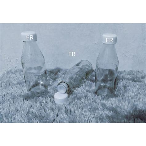 Jual Botol Kaca Bening 150ml Botol Polos Tutup Plastik Shopee Indonesia