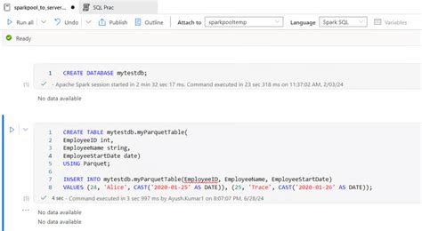 How To Query Spark Tables From Serverless Sql