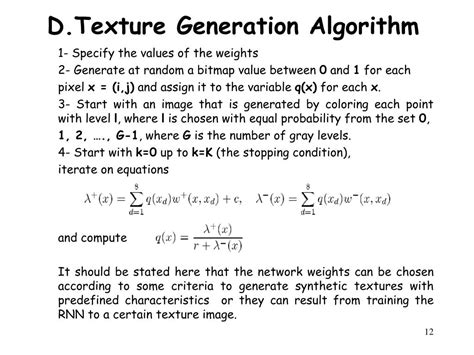 Ppt Random Neural Network Texture Model Powerpoint Presentation Free Download Id4364522