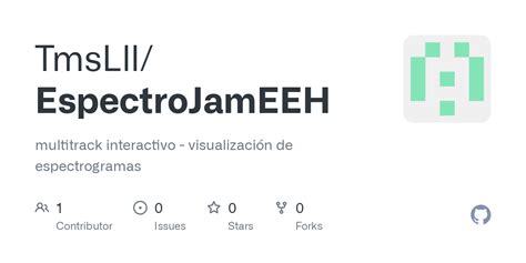 GitHub TmsLll EspectroJamEEH multitrack interactivo visualización