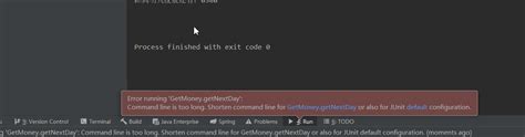 Junit启动时报错command Line Is Too Long 会打篮球的程序猿