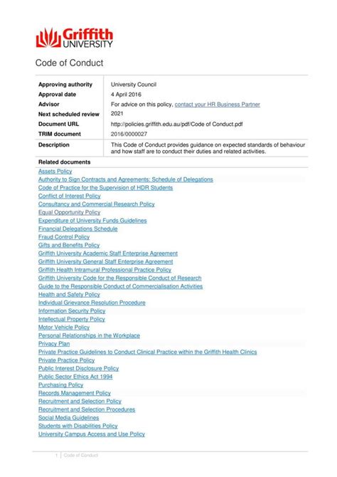 Business Ethics Policy Template Sfiveband Com