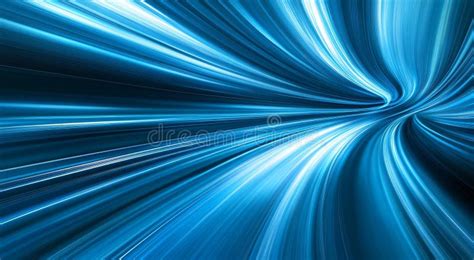 A Futuristic Cg Background Featuring A Blue Gradient Abstract Texture With Glowing Light Rays