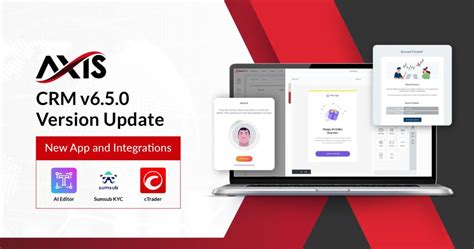 Axis Crm V65 Version Update Broctagon Fintech Group